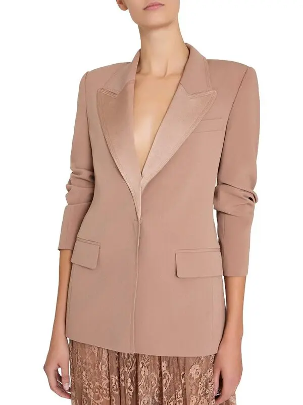 Kobi Halperin Dylan Peak Lapel Jacket - Toffee