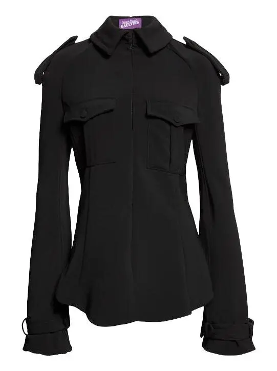 JEAN PAUL GAULTIER The Military Shirt - Black