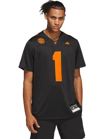Adidas Tennessee Volunteers Premier Jersey - Black