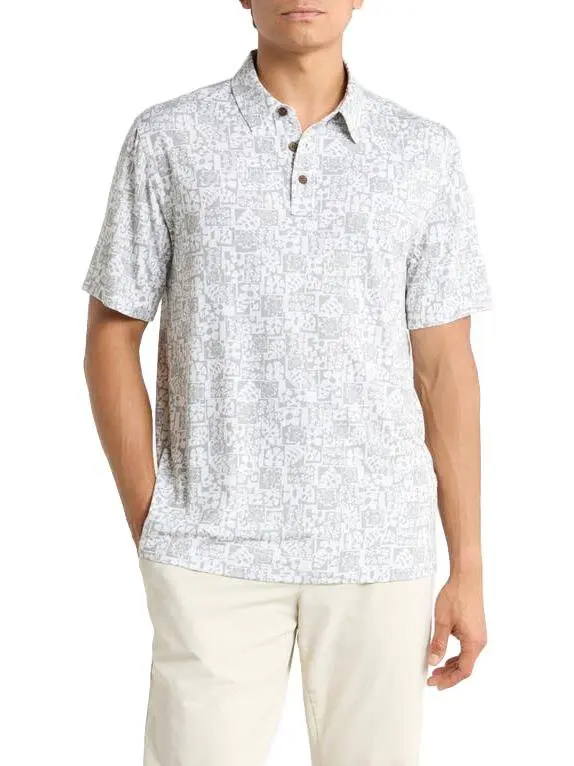 KAHALA Alana Knit Polo - Dune