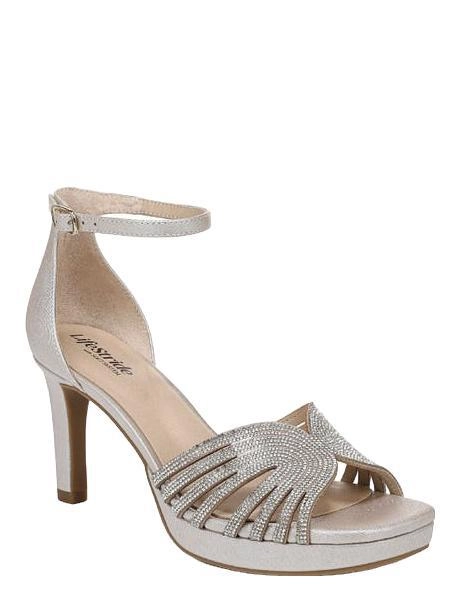 LIFESTRIDE Glamorous Platform Sandal - Champagne