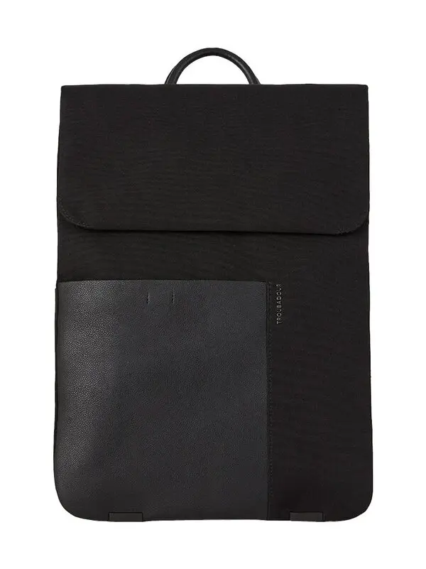 TROUBADOUR Contour Backpack - Black