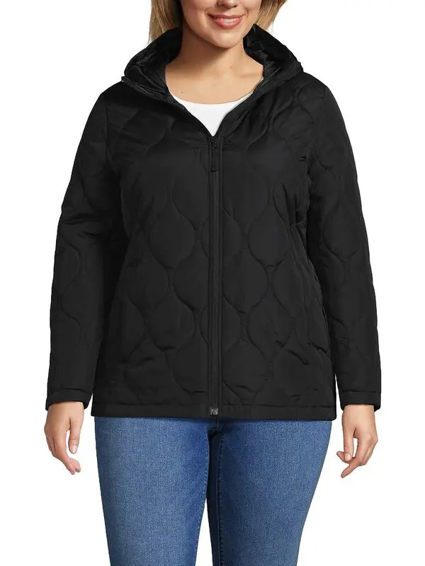 LANDS' END Featherfree Insulated Jacket - Black