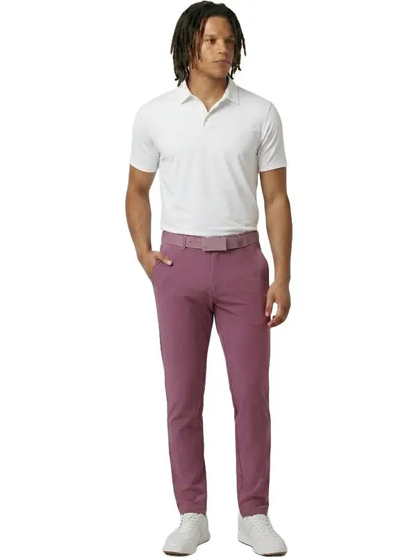 BLANCO CLOTHING Classic Golf Pant Straight Leg Ts - Damson