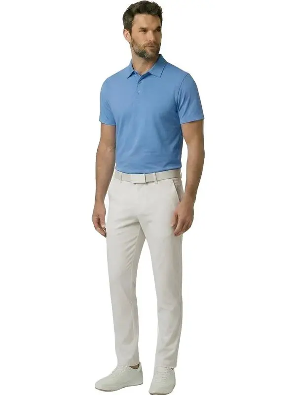 BLANCO CLOTHING Classic Golf Pant Straight Leg Ts - Stone