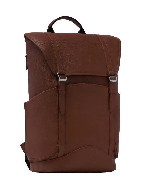 WOOL & OAK Full Grain Leather Travel Backpack - Oak