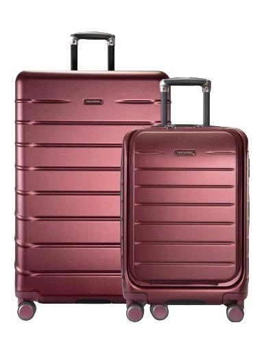 RICARDO BEVERLY HILLS Santa Rosa Hardside Expandable 2-piece Luggage Set - Merlot