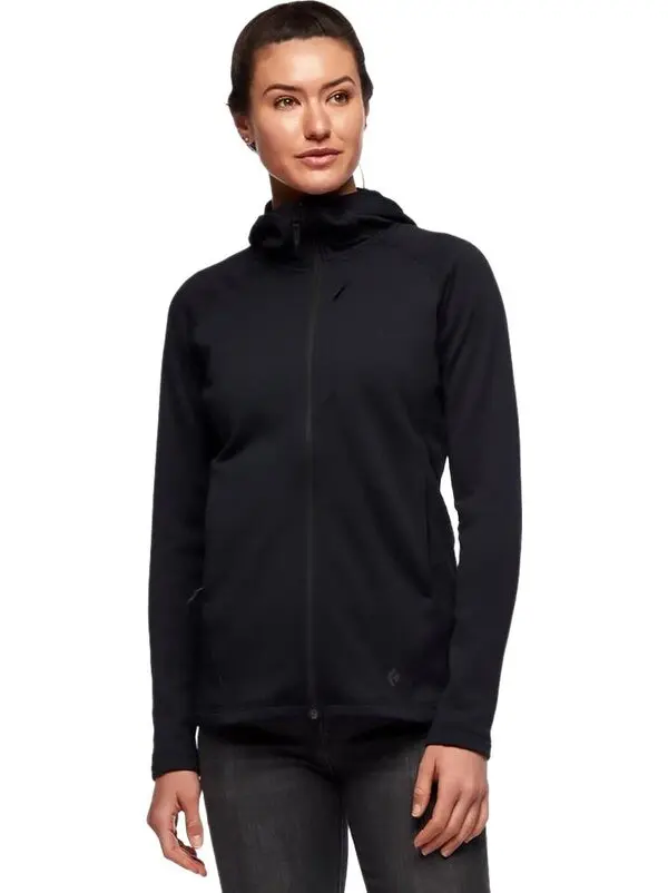BLACK DIAMOND Factor Fleece Hoodie - Black