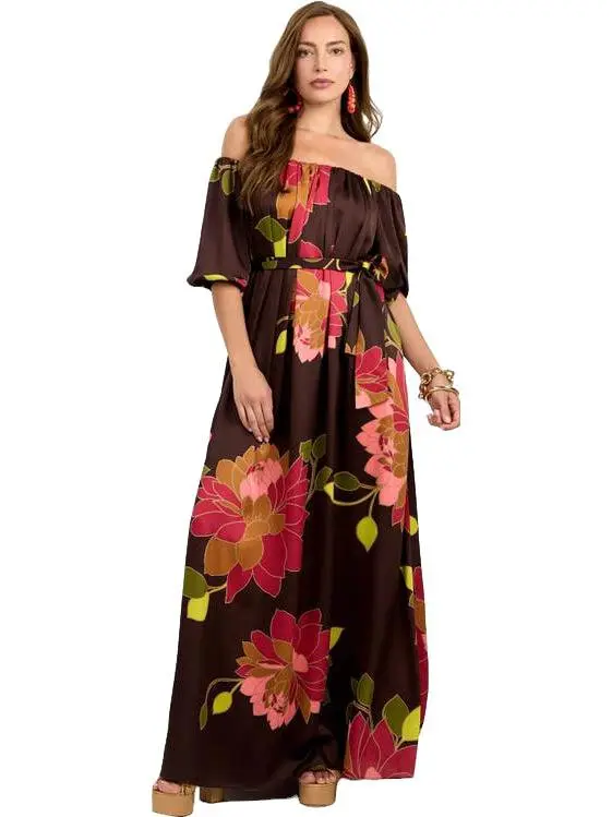 Trina Turk Voglia Floral Maxi Dress - Sera