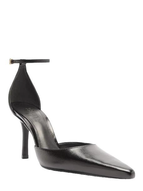 Schutz Jenny Pointed Toe Stiletto Pumps - Black