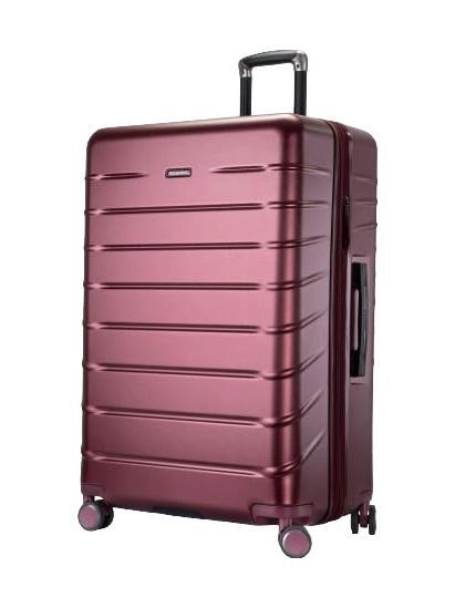 RICARDO BEVERLY HILLS Santa Rosa Hardside Expandable 28" Large Checked Spinner - Merlot