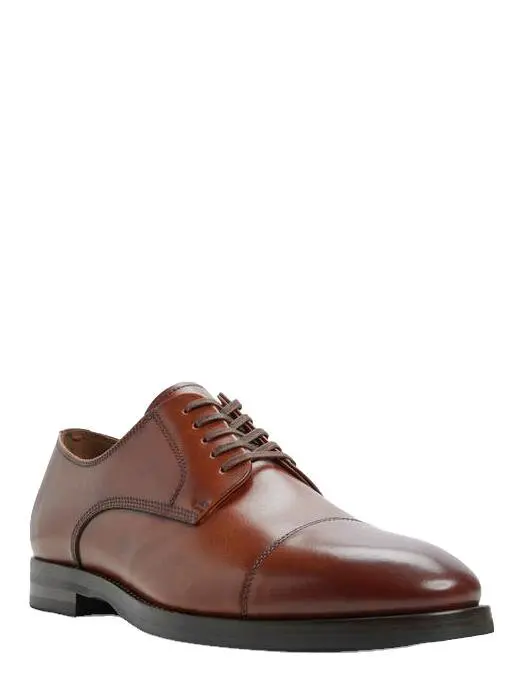 Brooks Brothers Clarkson Leather Cap Toe Derby - Tan