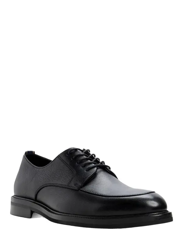 Brooks Brothers Belford Moc Toe Oxford - Black
