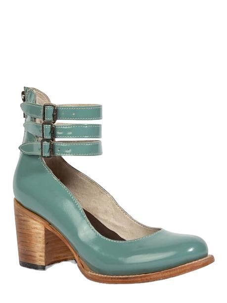 FREEBIRD Randi Leather Pump - Teal