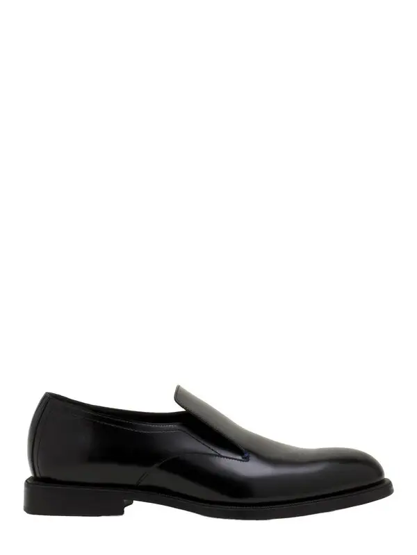 LANVIN Classic Loafers In Leather - Black
