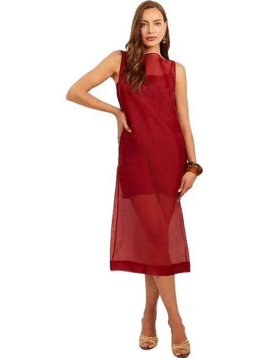 Trina Turk Roselle Dress - Barolo