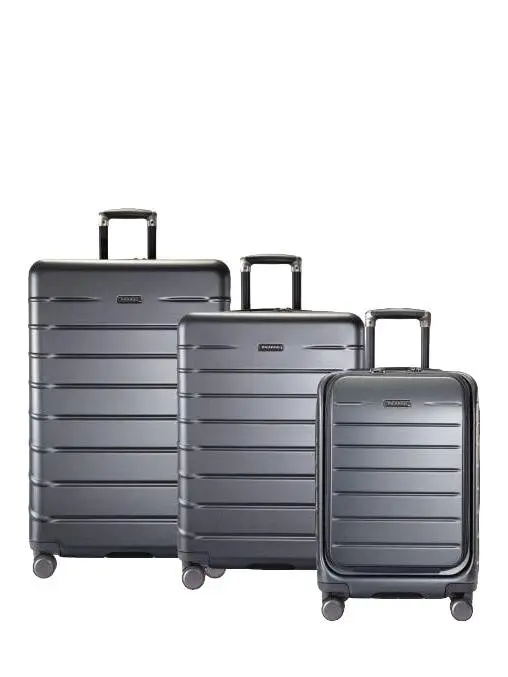 RICARDO BEVERLY HILLS Santa Rosa Hardside Expandable 3 Piece Set - Graphite
