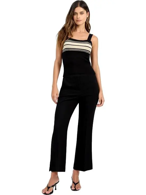 Trina Turk Casady Striped Cami - Black