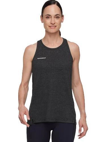MAMMUT Massone Light Tank Top Racerback, Breathable, Hemp Blend - Black