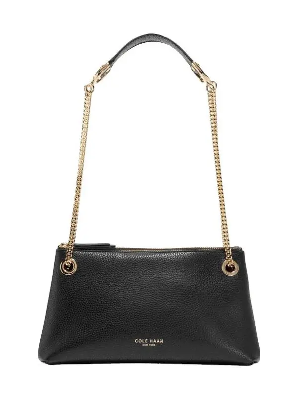 Cole Haan Vivianne Leather Crossbody Bag - Black