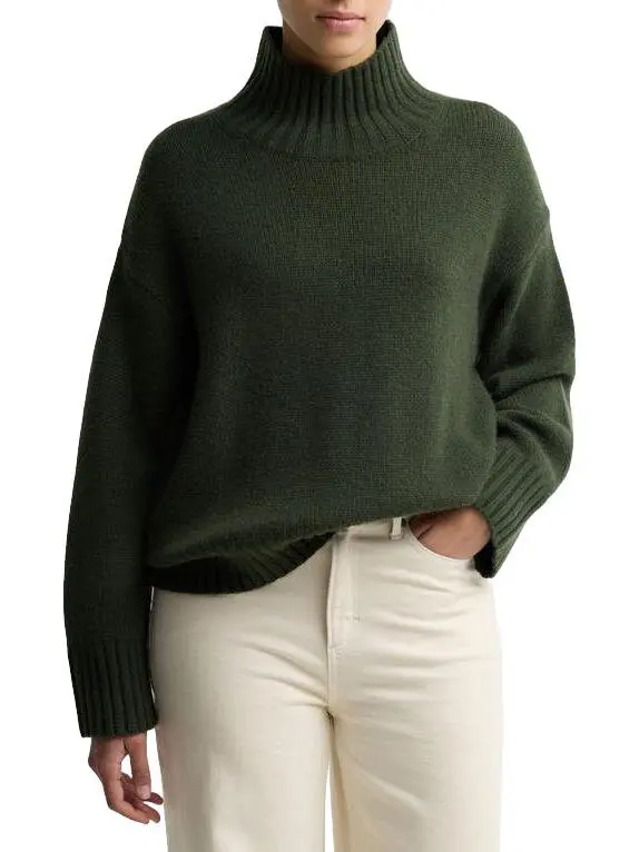 Barbour Woodhouse Wool & Cashmere Sweater - Olive