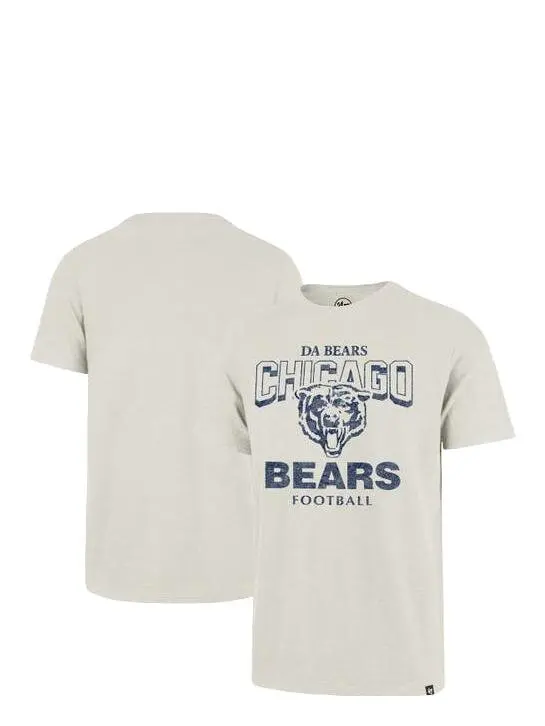 '47 Chicago Bears Head On Scrum Slub T-shirt - Natural