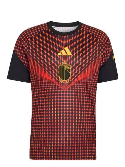 Adidas Belgium National Team 2026 Pre-match Top - Black