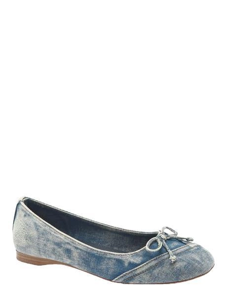 Jeffrey Campbell Kalli Flat - Blue Denim