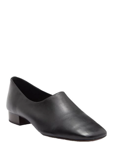 Jeffrey Campbell Common Faux Leather Flat - Black