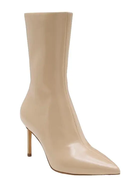 Jeffrey Campbell Everynite Pointed Toe Stiletto Bootie - Light Beige
