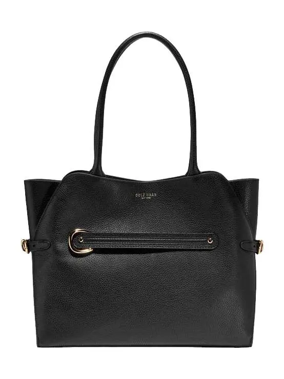 Cole Haan Vivianne Leather Tote - Black