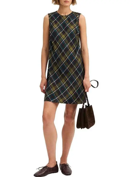 Madewell The Elena Minidress - Olive
