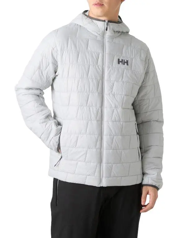 Helly Hansen Lifaloft Hooded Insulator Jacket - Grey Fog