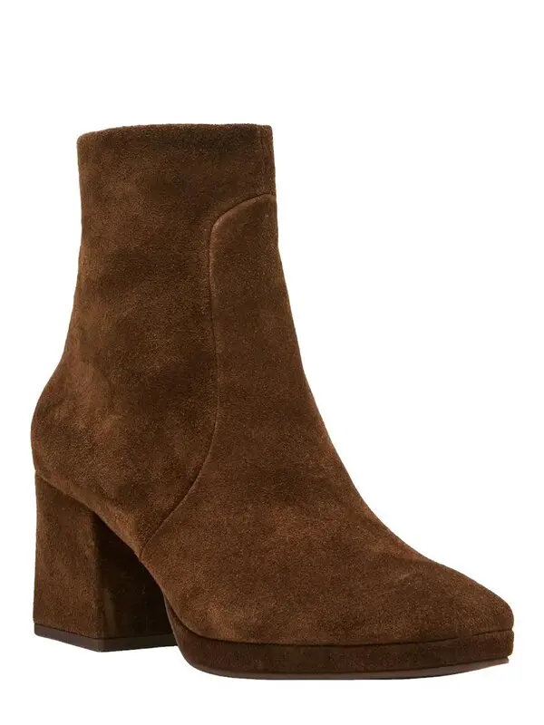 Blondo Shyna Waterproof Bootie - Chocolate Suede