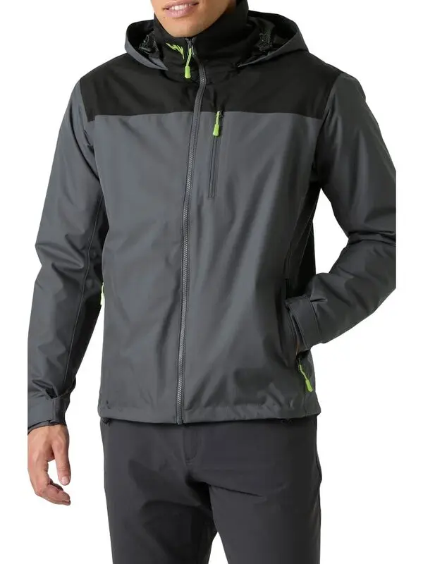 Helly Hansen Crew Hooded Midlayer Jacket - Thunder Grey