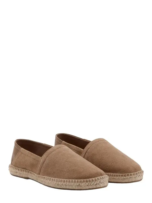 Mango Leather Espadrille - Sand
