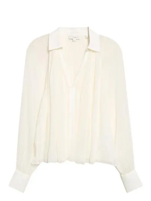 Vince Sheer Top - Cream