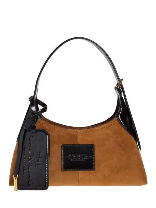 Marc Jacobs Small Suede Belted Sack Bag - Copper