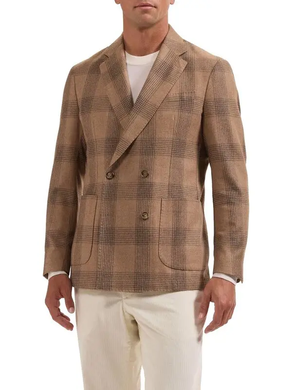 Bugatchi Two-button Virgin Wool - Camel