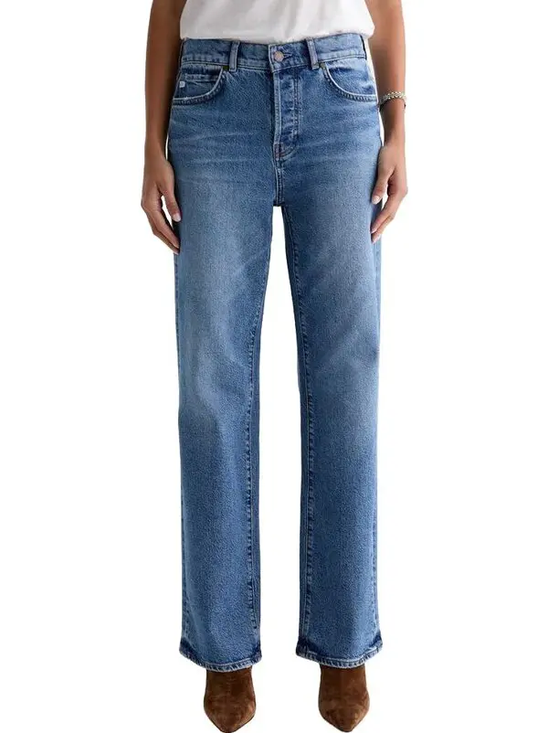 Ag Billie Straight Leg Jeans - Echo
