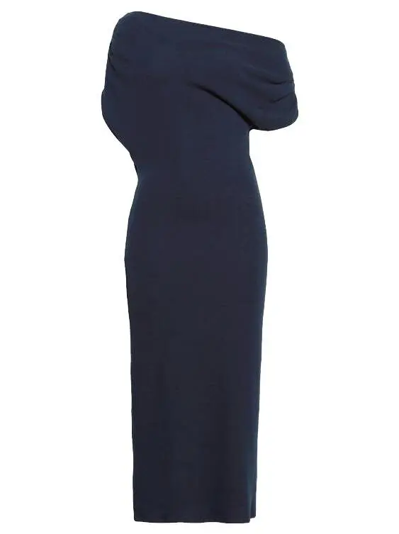 REFORMATION Iris One-shoulder Dress - Midnight