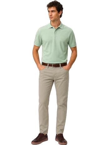 COLE HAAN GOLF APPAREL Zero Grand 5-pocket Trousers - Silver Birch