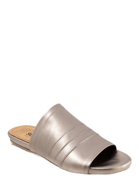 Softwalk Camano 2.0 Slide Sandal - Pewter