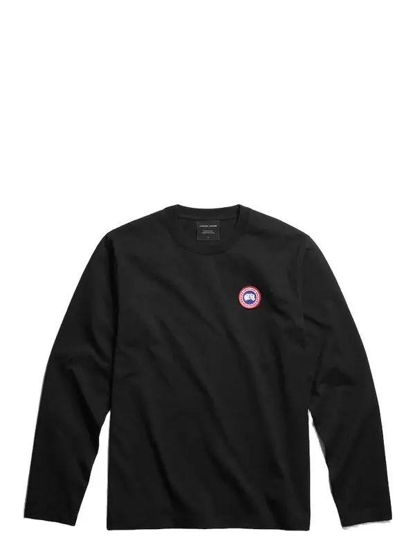 Canada Goose Vantage Long Sleeve T-shirt - Black