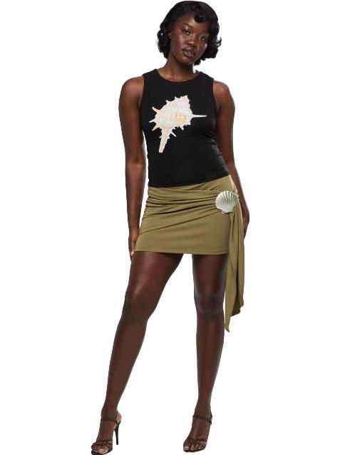 TYLER MCGILLIVARY Maren Skirt - Seaweed