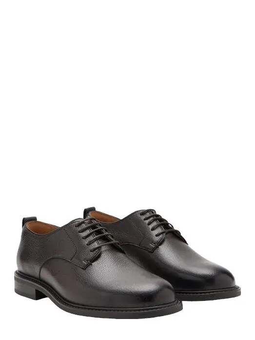 Mango Leather Derby - Brown