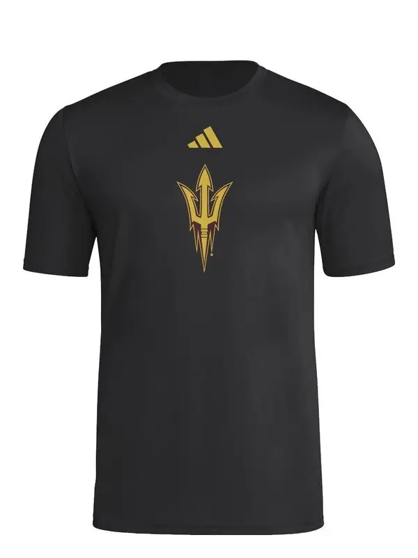 Adidas Arizona State Sun Devils 2026 Locker Logo Pre-game T-shirt - Black