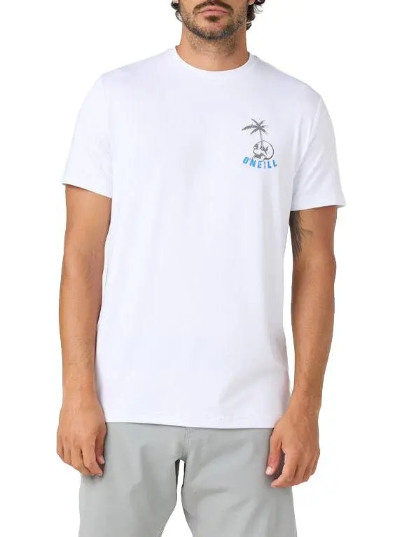 O'Neill Cutback Upf Graphic T-shirt - White