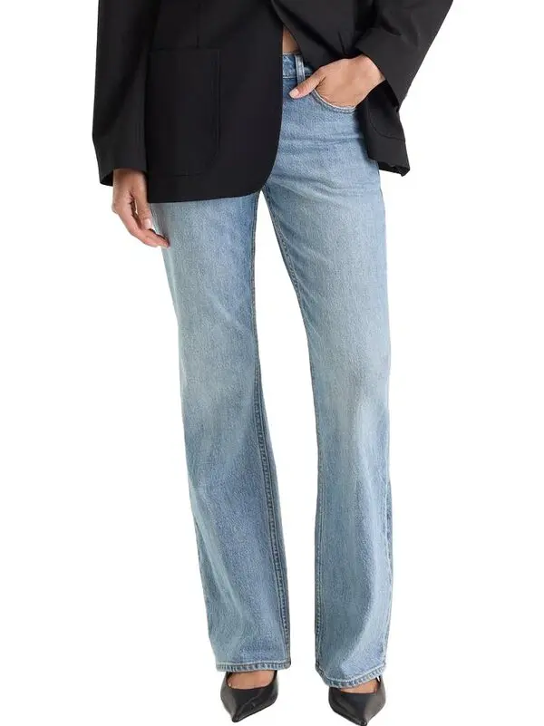 Good American Vintage Low Rise Bootcut Jeans - Indigo1320