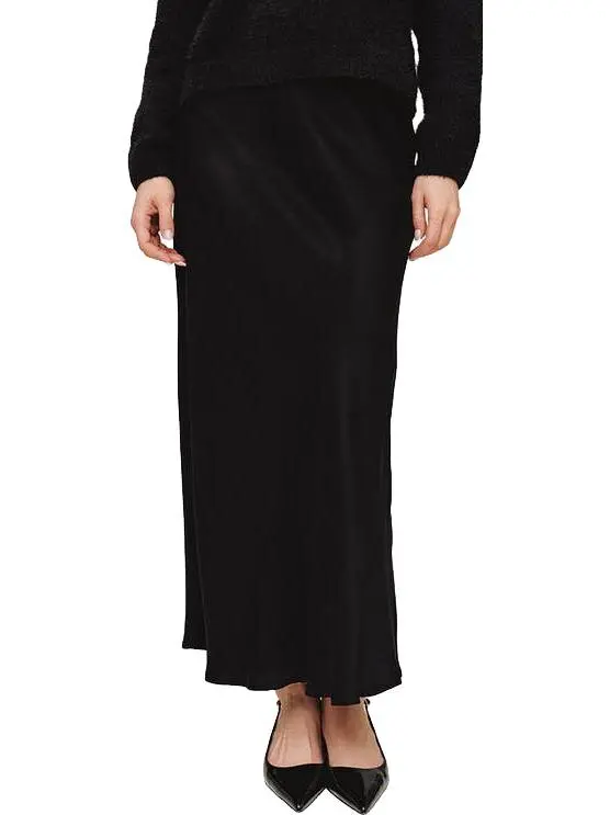 Bella Dahl Bias Maxi Skirt - Black